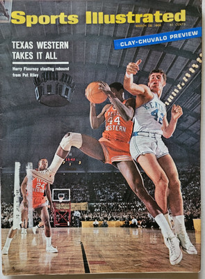 1966 TEXAS WESTERN UTEP WINS NCAA OVER UK PAT RILEY KENTUCKY SPORTS ...