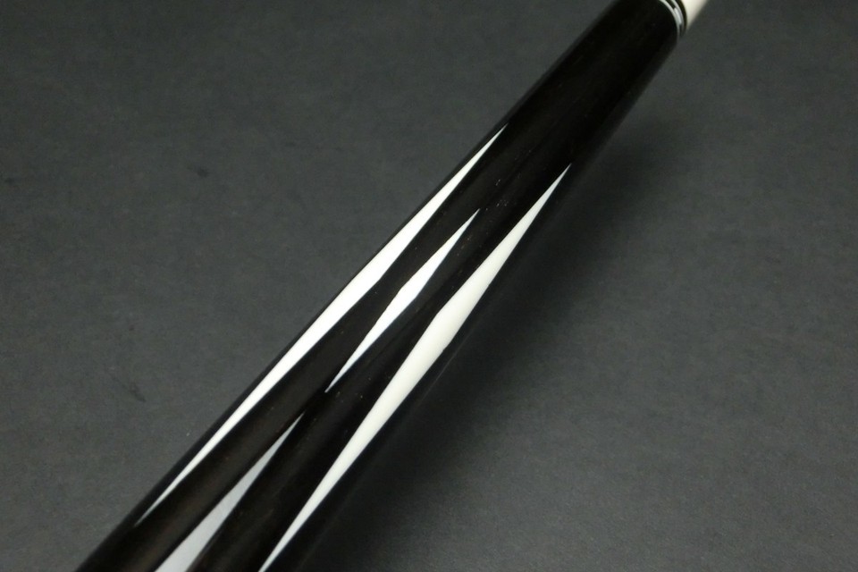 Nitti Custom Cue 2002 Ebony Diamond Inlay Radial Joint Billiards Pool ...