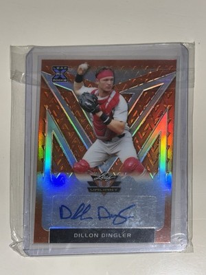 2020 Leaf Rookie Dillon Dingler Signed Auto Card RC #/75 | eBay