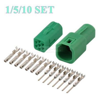 7 Pin Tyco AMP Mini Multilock Automotive Male Female Connector Plug ...