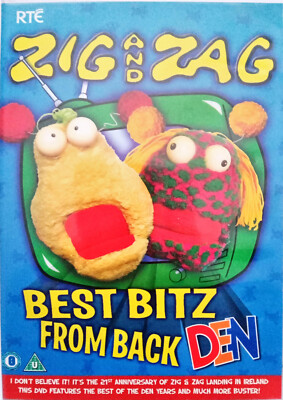 RTE Zig And Zag Best Bitz From Back Den Irish DVD ( Before The Big ...
