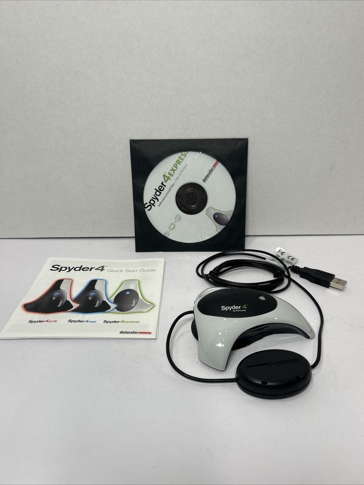 Datacolor Spyder4Express Easy Monitor Calibration Colorimeter Display ...
