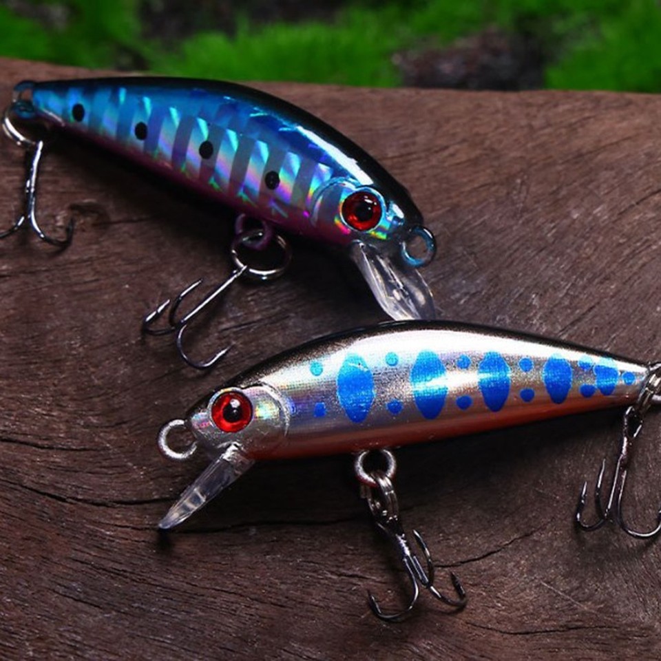 Proven Fish Attraction 5pcs Sinking Minnow Wobblers Designed to Tempt ...