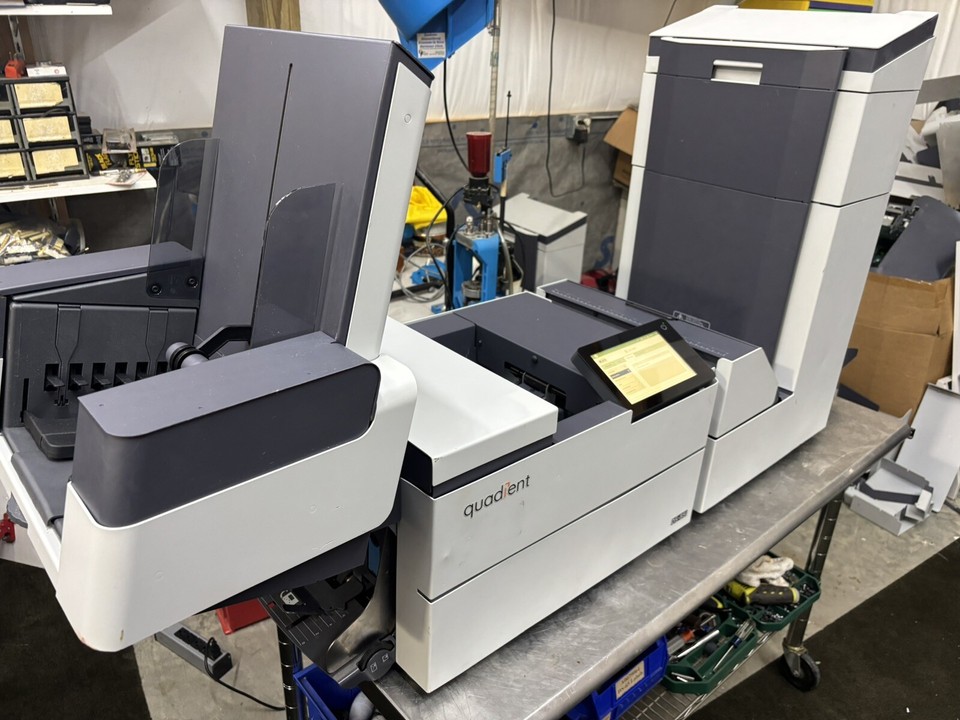 Quadient DS85i / Neopost / Hasler / Formax Folder Inserter 235K Cycles ...