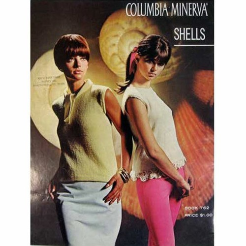 Columbia Minerva Shells, Knitting Pattern Book No. 762, Sport to ...