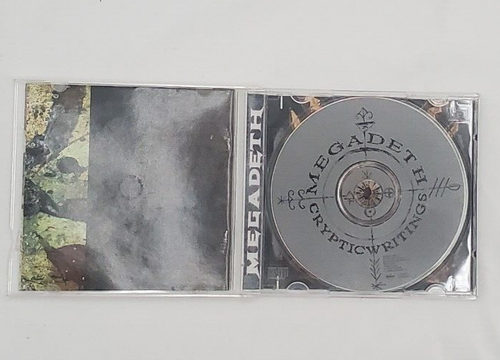 MEGADETH CD Cryptic Writings (THE SILVER COVER RARE) (1997 Capitol ...