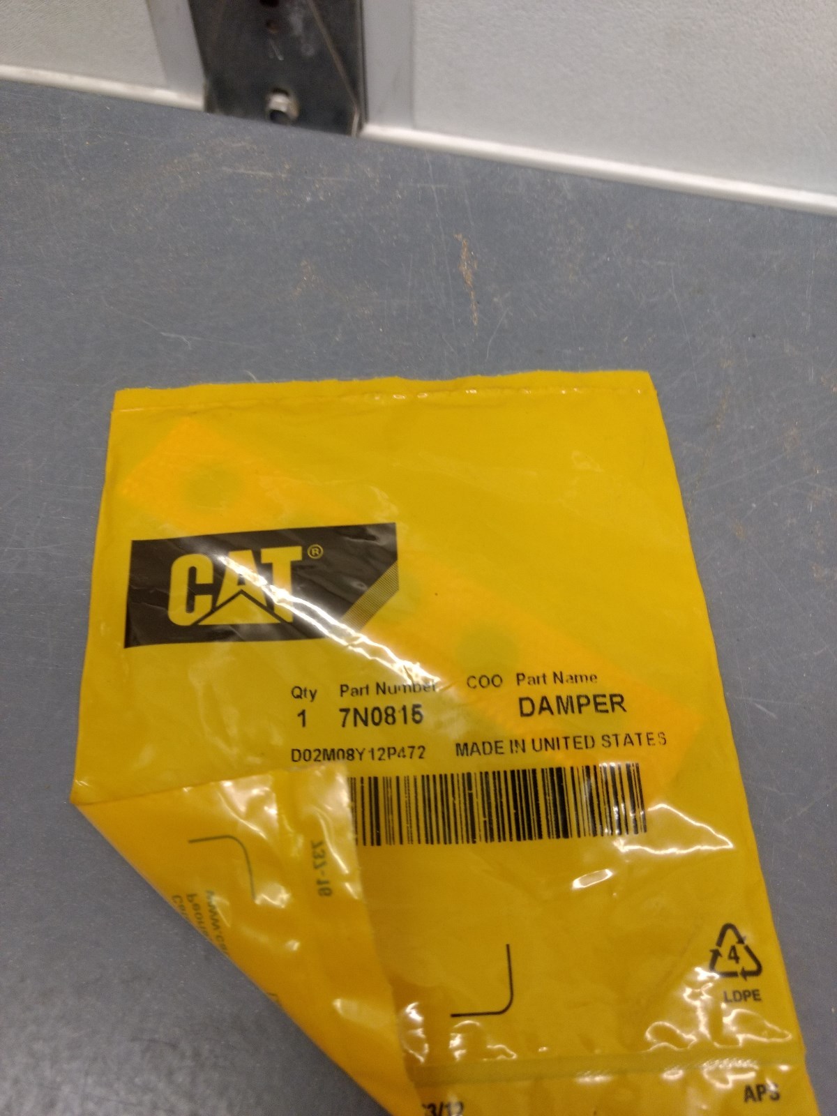 CATERPILLAR DAMPER 7N0815 CAT 7N-0815 | eBay