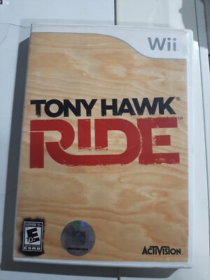 Tony Hawk Ride - Nintendo Wii – Game Complete in Case - No Skateboard ...
