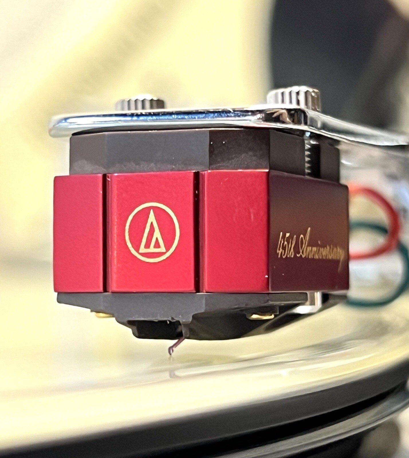 Audio-Technica AT33ANV Low Output Moving Coil Cartridge Ruby Gyger FG S ...