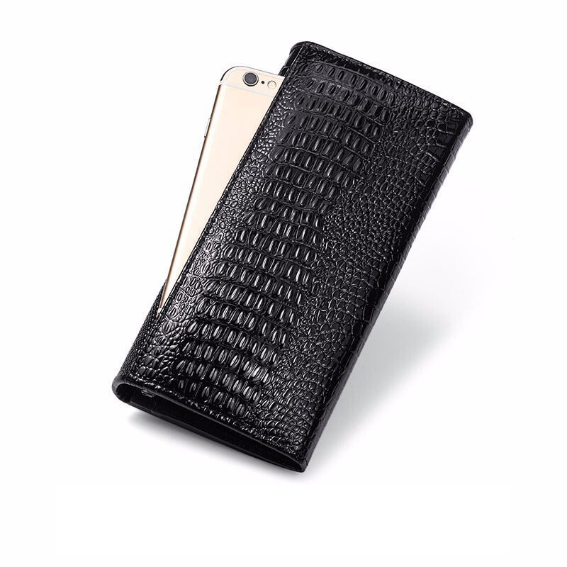 Vintage Leather Women Trifold Wallet High Capacity Purse Credit Card ...