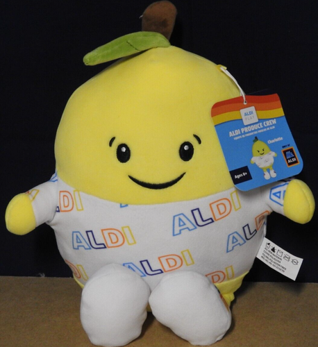Aldi Produce Crew Plush Lemon Charlotte New 12" | eBay