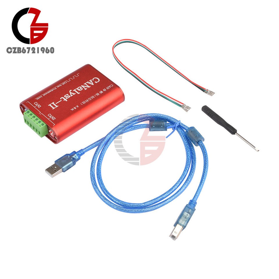 Dual Channel USB To CAN -Bus Adapter Analyzer Converter,2500 VRMS,Relay ...