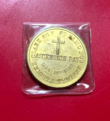ASCENSION DAY MASONIC TOKEN KNIGHTS TEMFIAR | eBay