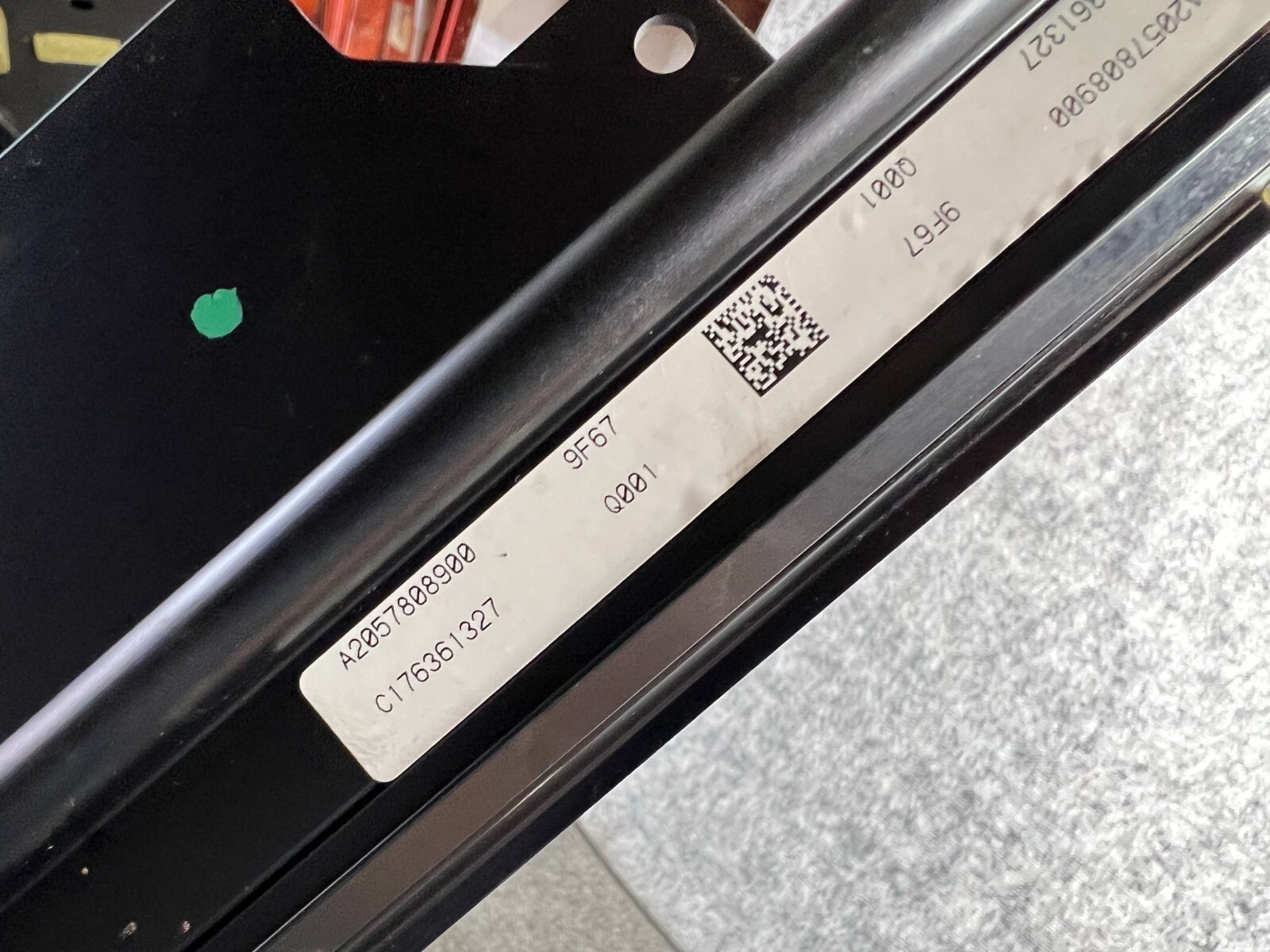 Panoramic Sunroof Rail Frame Rear Assembly Mercedes 15-20 W205 C63 C300 ...