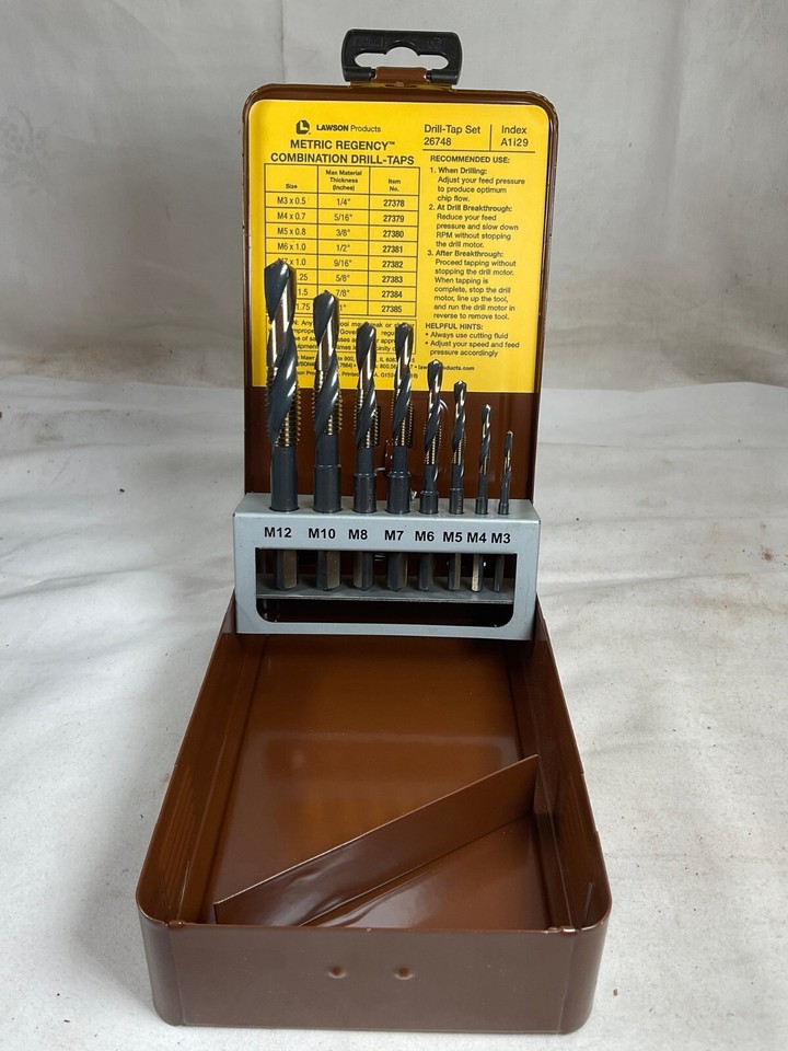 Lawson Regency Drill-taps Metric 26748 | eBay