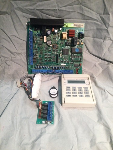 Tecom TS0816 Alarm System With Keypad, 4 Way Relay, Prox Reader And 2 X ...