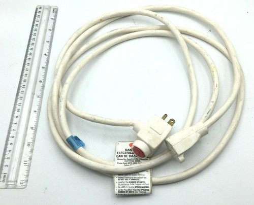 Und Lab Inc Outdoor Appliance Cord With Reset Button E-18387-W8 Free ...