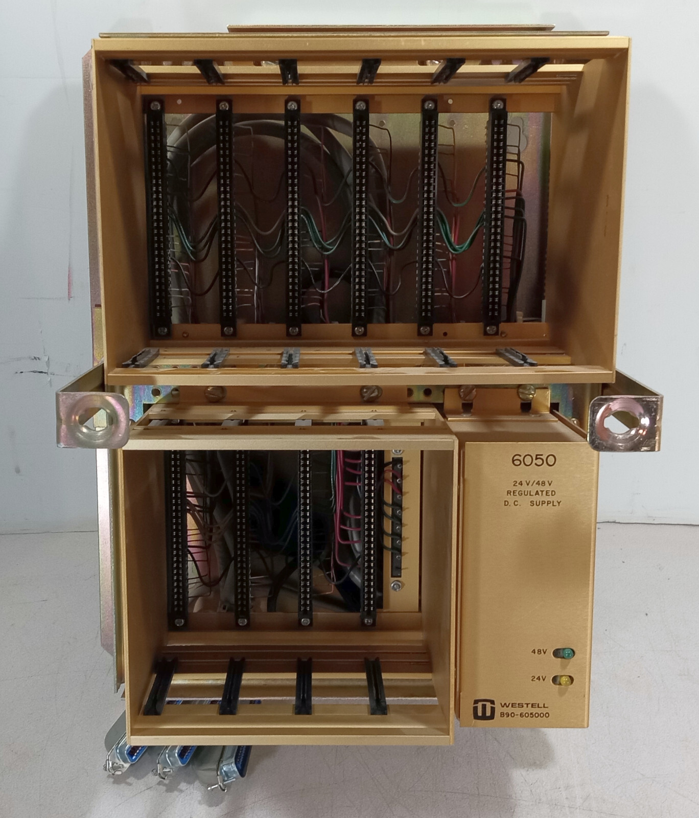 1 USED WESTELL B90-605000 POWER SUPPLY AND 10 CARD CHASSIS ***MAKE ...