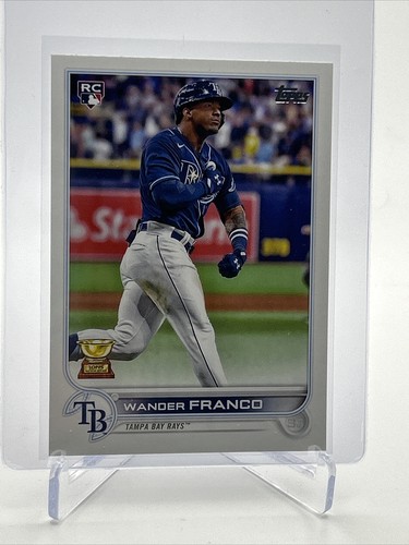 2022 Topps Wander Franco Rookie Complete Set Card #215 Mint FREE ...