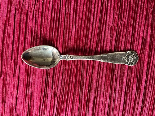 Antique 830S Norway Silver Spoon 4 Inch Engraved | eBay