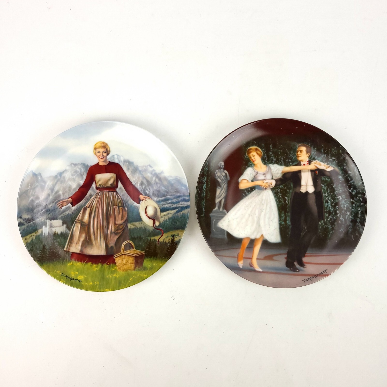 (Lot of 2) The Sound of Music Plates 1st & 4th Knowles Collector Plates ...
