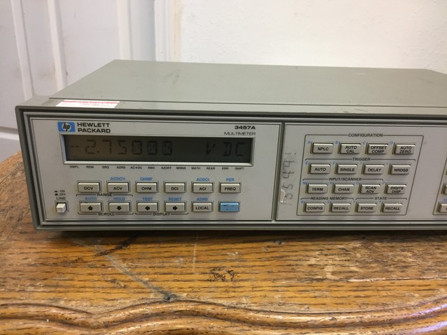 HP Agilent 3457A Benchtop Expandable Digital Multimeter Tested for sale ...
