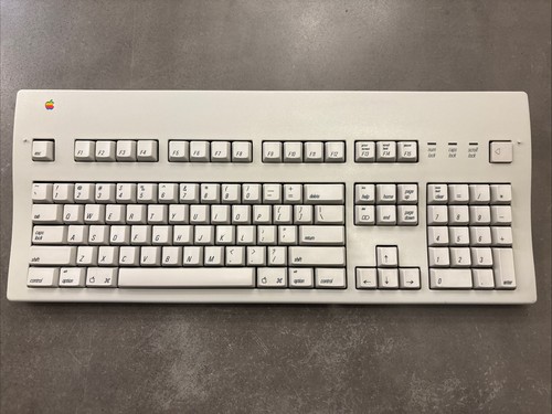 Apple Extended Keyboard II M3501 - ADB Works For Power Macintosh White ...