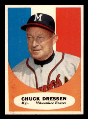 1961 Topps Baseball #137 Chuck Dressen NM | eBay