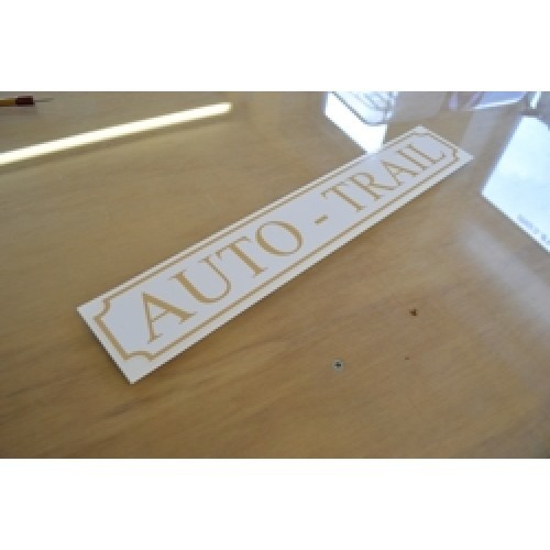 AUTOTRAIL Classic Name Sticker Decal Graphic - (PRINTED VERSION) - PAIR ...