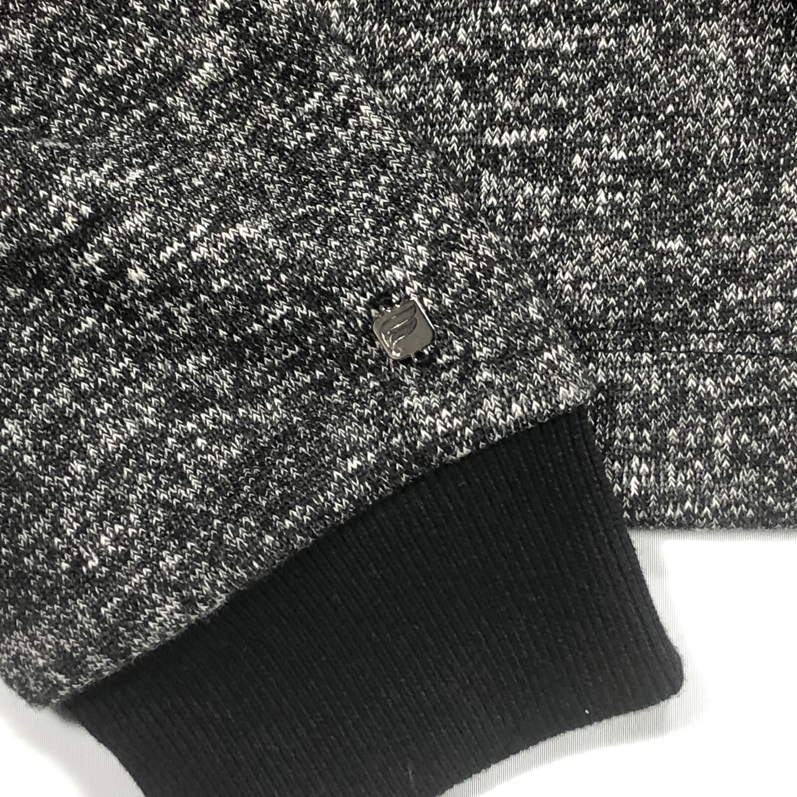 Fabletics Keeva Pullover Speckled Sweatshirt Crisscross French Terry ...