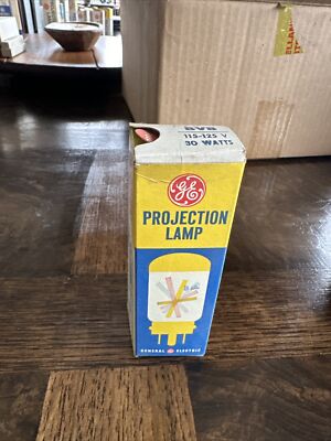 BVB Projector Projection Lamp Bulb 115-125V 30W GE New Old Stock | eBay