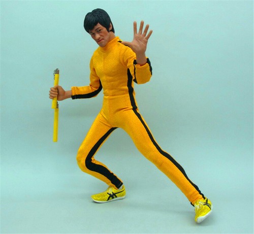 Bruce Lee Game of Death 1/6 Yellow Bodysuit Costume For Action Figure ...