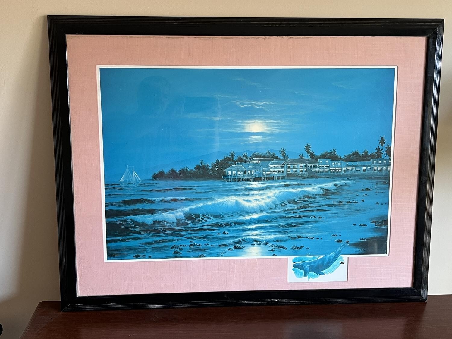 Peaceful Lahaina Eve Christian Lassen Signed Limited Print Frame: Rare ...