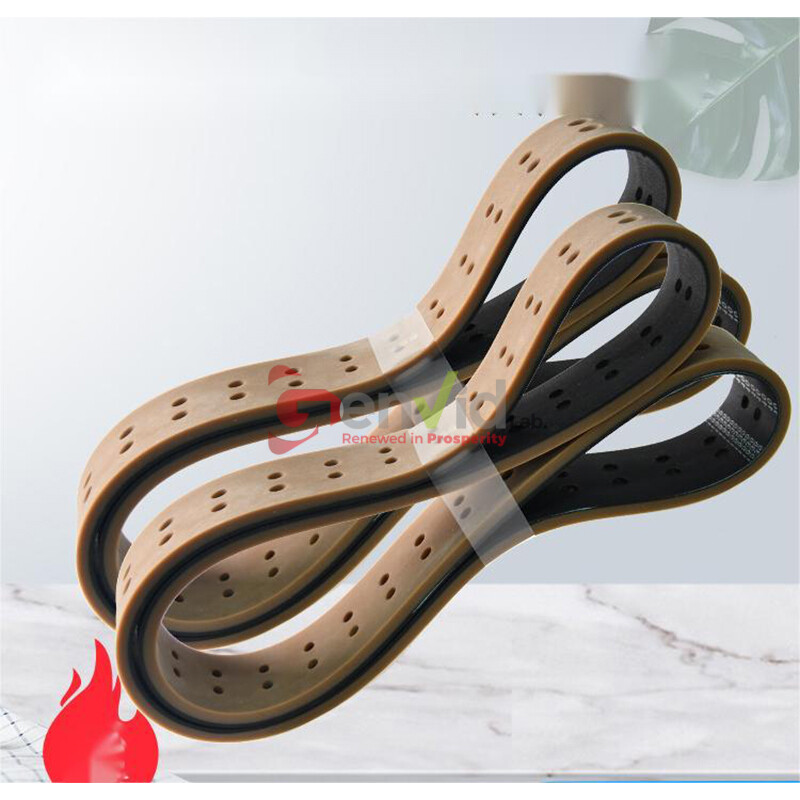 Perforated Conveyor Belt Feeder Belts For Carton Box Folding and Gluing ...