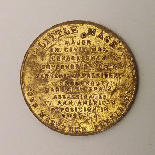 William McKinley 25th President Coin Medal Token 25mm | eBay