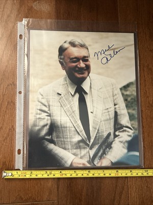 MEL ALLEN YANKEES LEGEND GENUINE AUTHENTIC SIGNED AUTOGRAPHED 8 X 10 ...