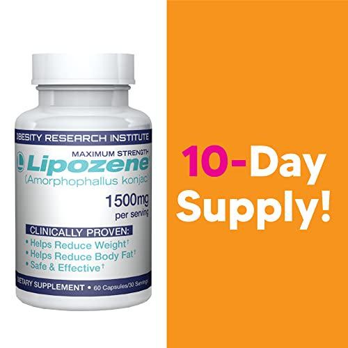 Lipozene Diet Pills - Weight Loss Supplement - Appetite Suppressant- 1 ...