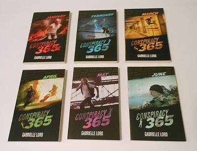 CONSPIRACY 365 Lot of Six Books - January Through June - Like New | eBay