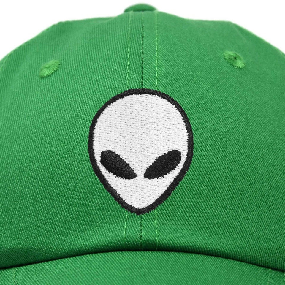 DALIX Alien Head Baseball Cap Mens and Womens Hat | eBay