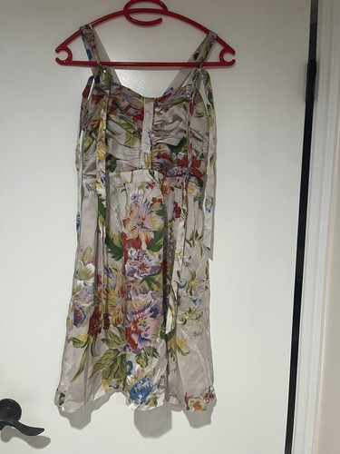 Anthropologie Leifsdottir 100% Silk Dress Floral Women Size 0 | eBay
