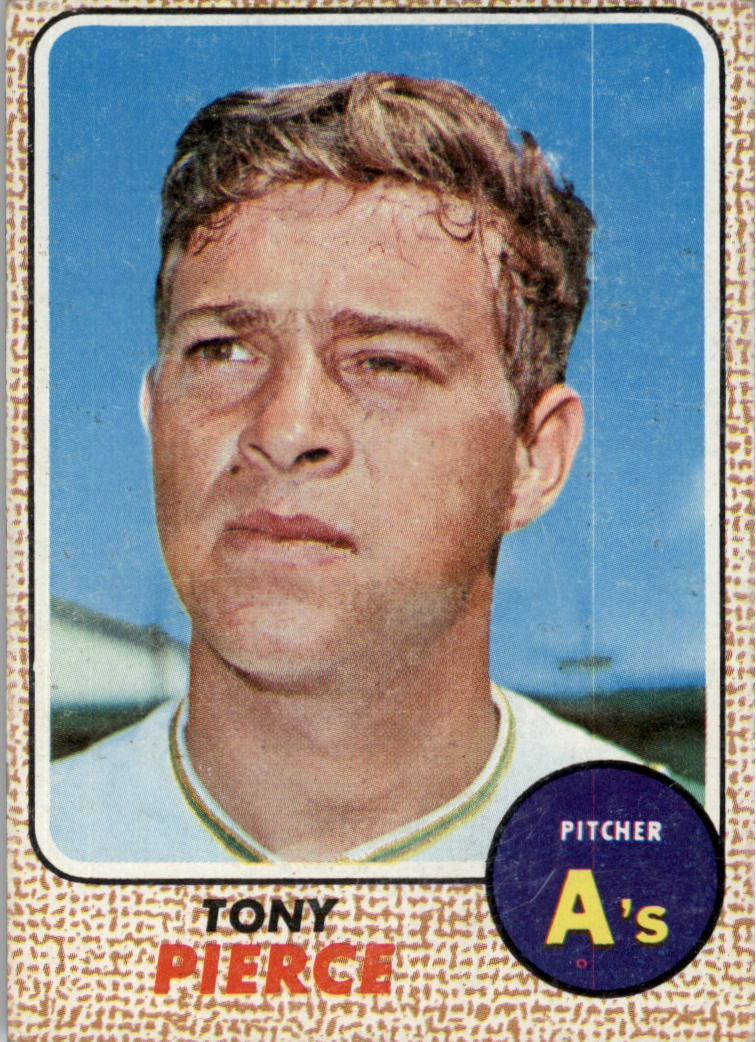 1968 Topps #38 Tony Pierce - GOOD | eBay