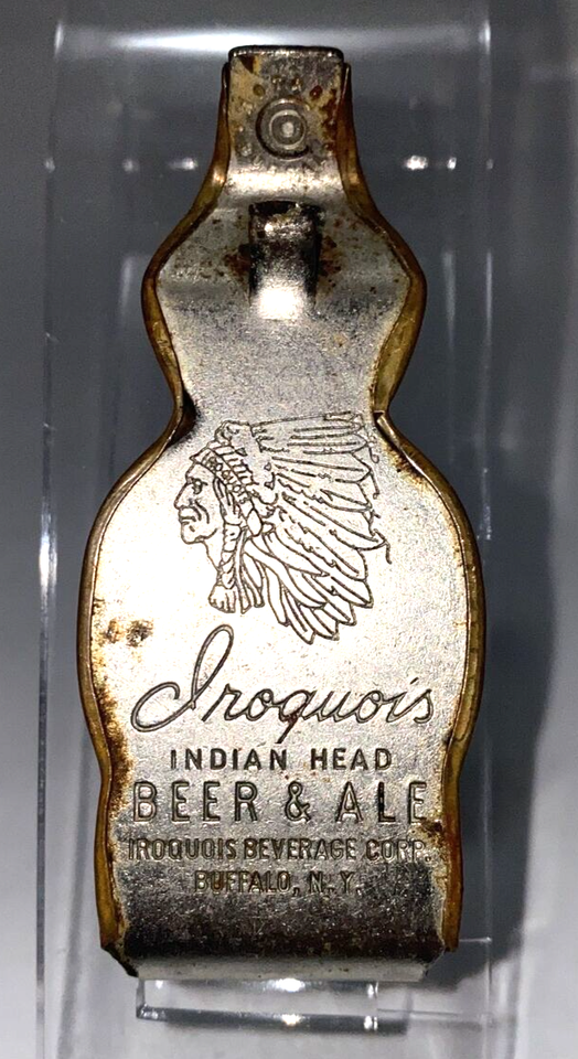 Iroquois Indian Head Beer & Ale Brass/Metal Bottle Opener BO4*O | eBay