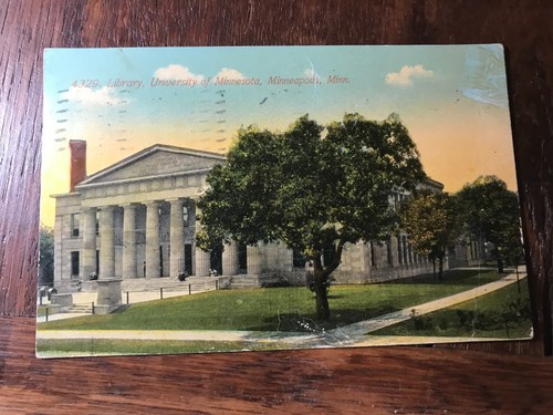 Library University of Minnesota Minneapolis Postcard | eBay