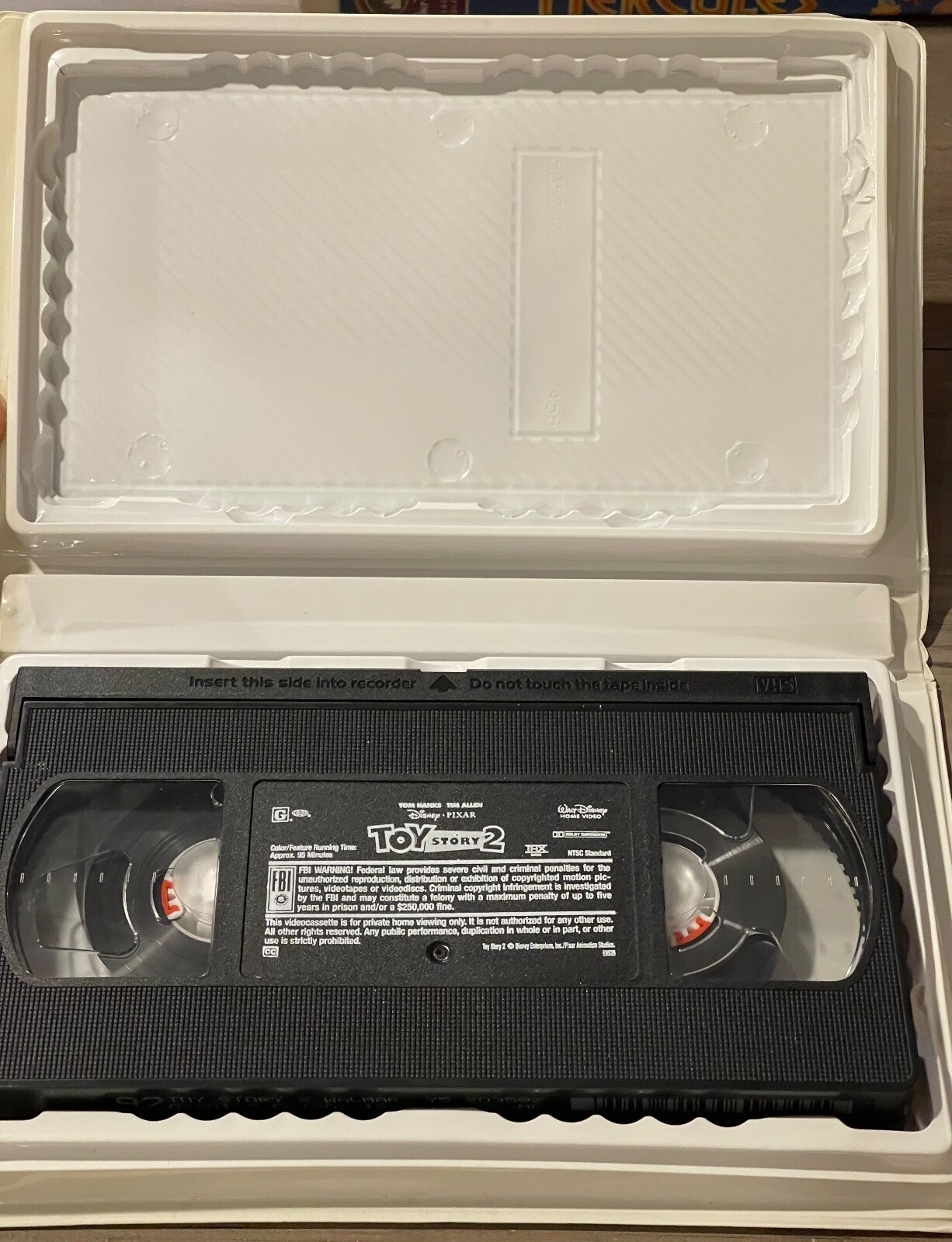 Disney's Toy Story 2 VHS 2000 Clamshell Video Tape Voices of Tom Hanks ...