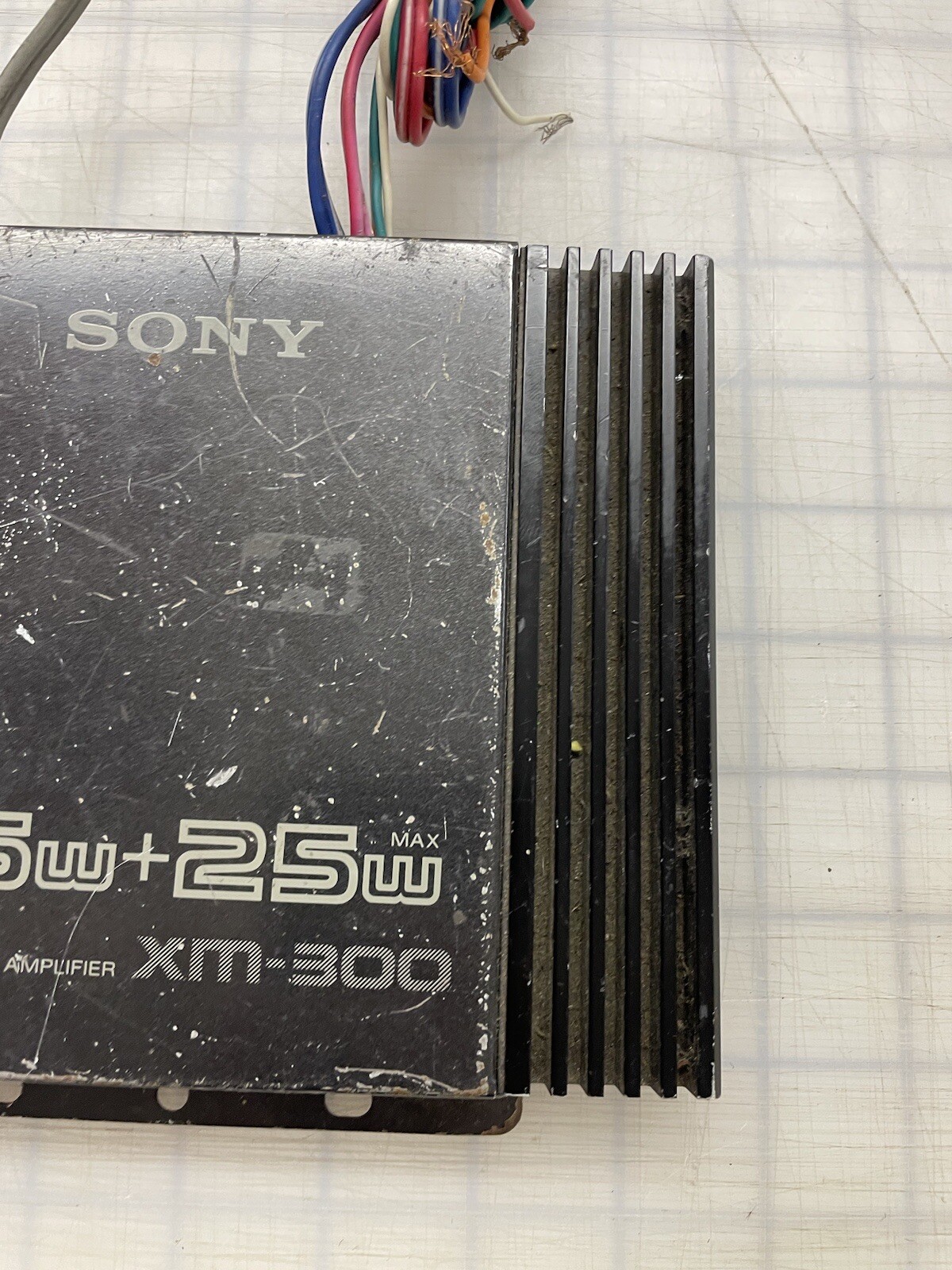 Sony XM-300 50W 2x25W Stereo Amplifier Made in Japan Vintage Old School ...