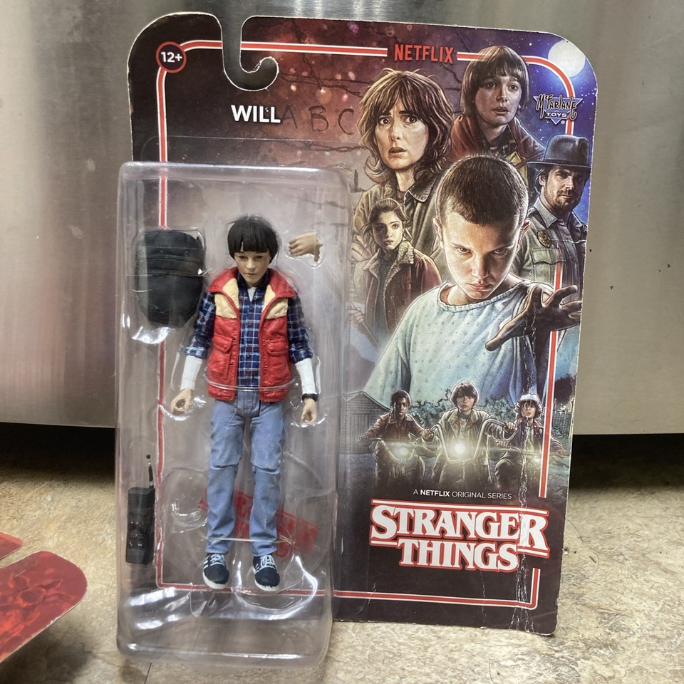 Stranger Things Will Byers and Eleven 6” Action Figures Mcfarlane Toys ...