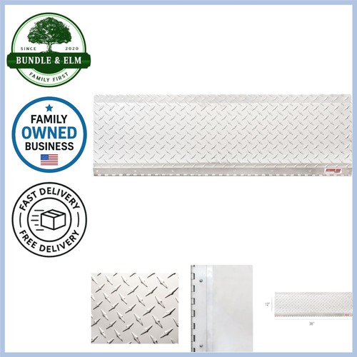 Hinged Aluminum Trailer Door Slider Plate 36 Inch Silver Heavy-Duty | eBay