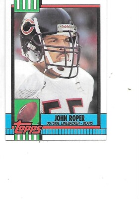 John Roper 1990 Topps Football Card #369 Chicago Bears NM | eBay