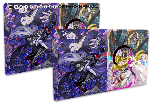 No.1876 Digimon TCG CCG Custom Playmat Angewomon Ladydevimon Lilithmon Ofanimon | eBay