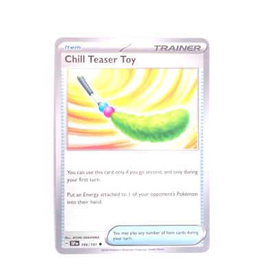 Chill Teaser Toy 166/191 Pokemon SV08: Surging Sparks Uncommon NM | eBay